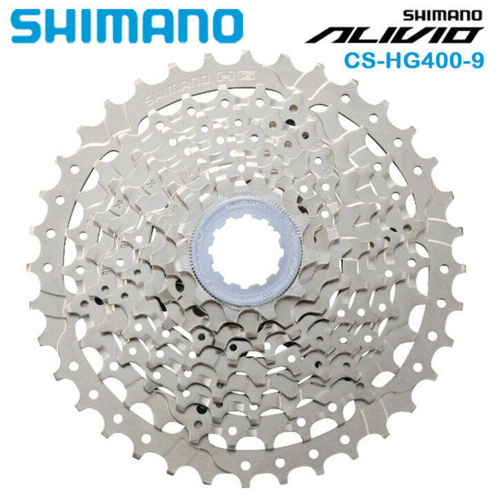 Shimano CS HG201 HG200 HG400 Cassette 9 Speed Cogs 11-25T 11-28T 11-32T ...