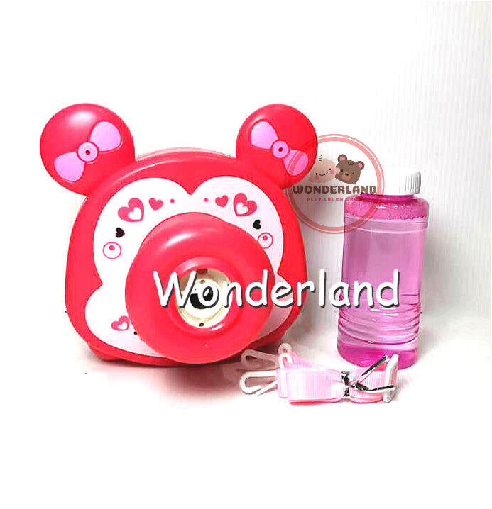 Mickey Mouse Bubble Machine Camera | Lazada