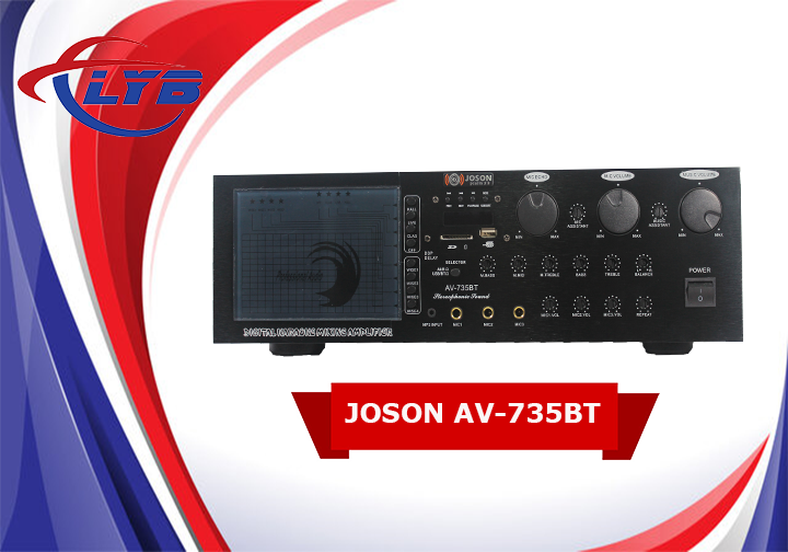JOSON AV-735USB/BT Digital Karaoke Mixing Amplifier | Lazada PH