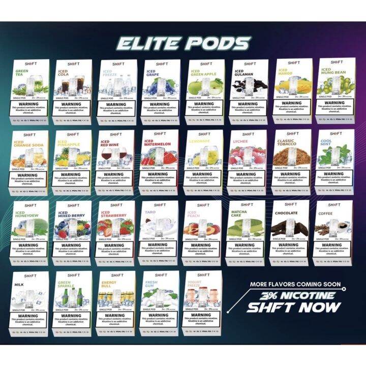 SHFT ELITE POD (3 ) | Lazada PH
