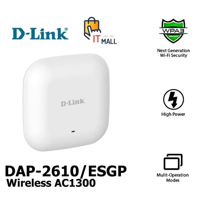 D-LINK DAP-2610/ESGP Wireless AC1300 Dual Band Gigabit รับประกันตลอด ...