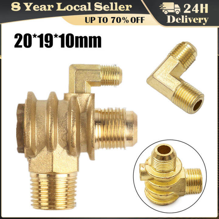 ️【Same Day Delivery】 3 Port Check Valve Brass Male-Threaded Workshop ...