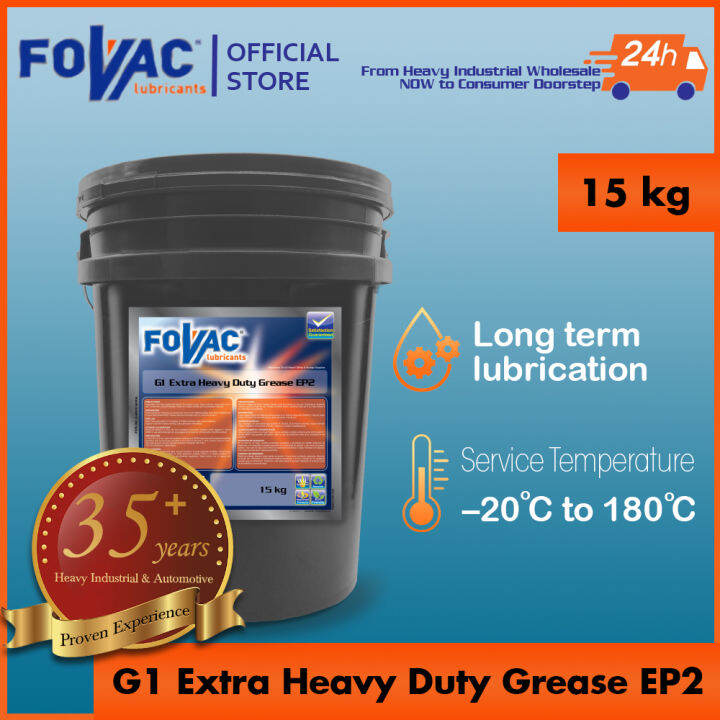 FOVAC G1 Extra Heavy-Duty Grease - 15kg | Lazada