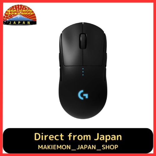 Logicool Mouse Gaming nirkabel G-PPD-002WL G Pro, Sensor HERO16K ...