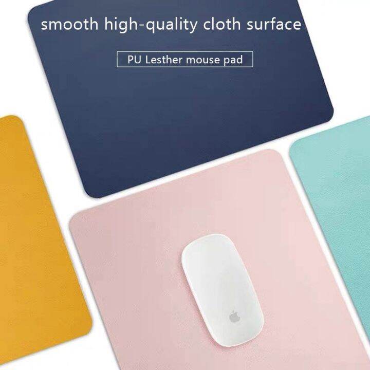 FIREWOLF Mouse Pad Double-sided Color Waterproof Anti-slip Leather ...