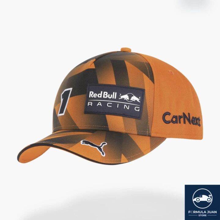 Red Bull Racing Max Verstappen Orange Cap (Official F1 Merch) - Formula ...