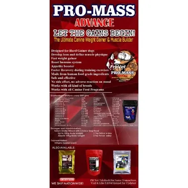 [Ready Stock] Pro Mass Advance The Ultimate Weight Gainer for Dogs ...