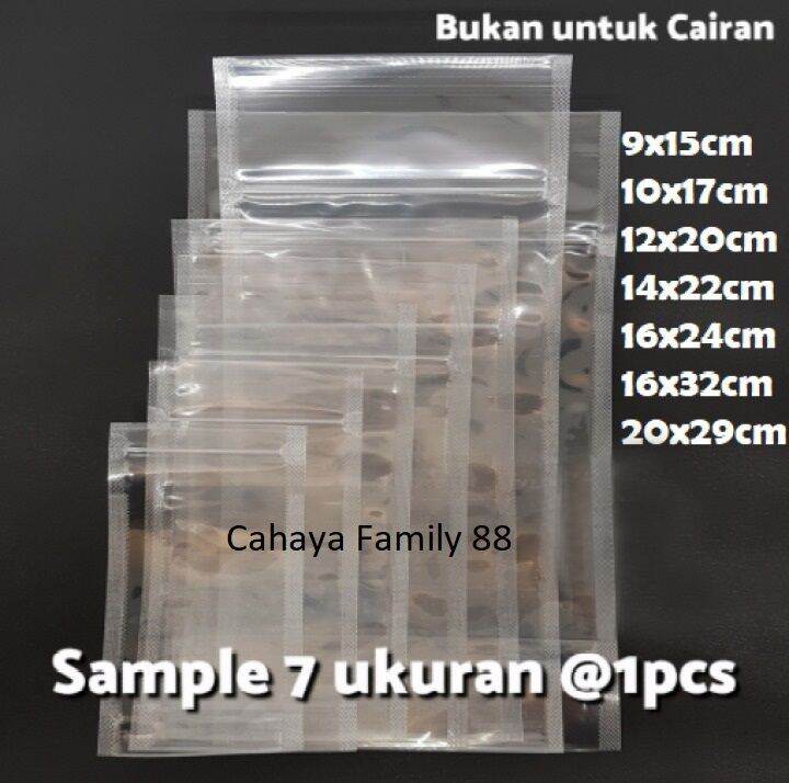 Sample Plastik Standing Pouch Bening Double Seal | Lazada Indonesia