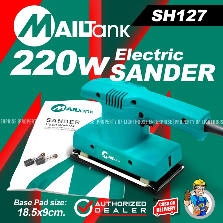MAILTANK Japan 220W Belt Sander / Electric Sander (SH127) *LIGHTHOUSE ...