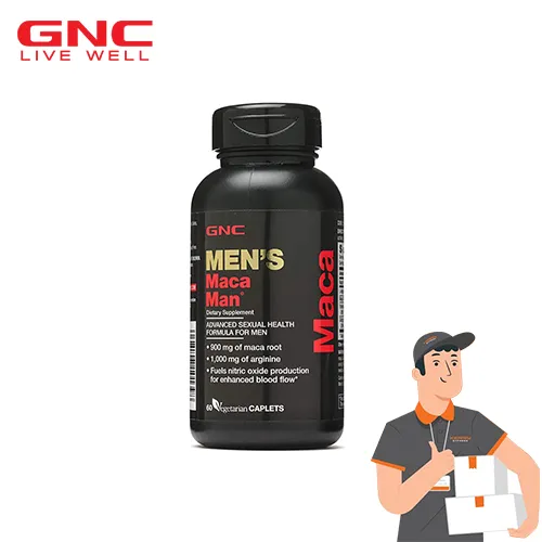 GNC Maca Man, Maca Root Arginine for Enhanced Blood Flow - 60 ...