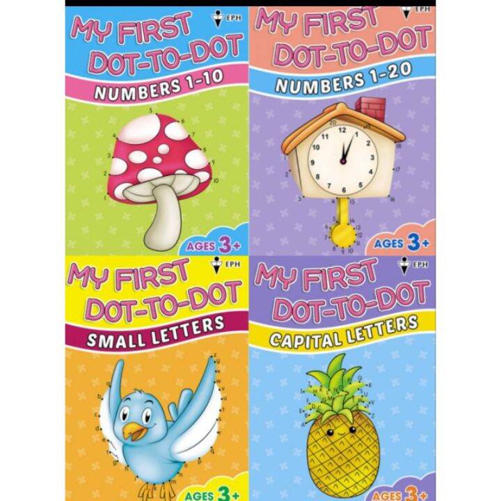 🇲🇾 READY STOCK EPH MY FIRST DOT TO DOT early learning training book 幼儿 ...