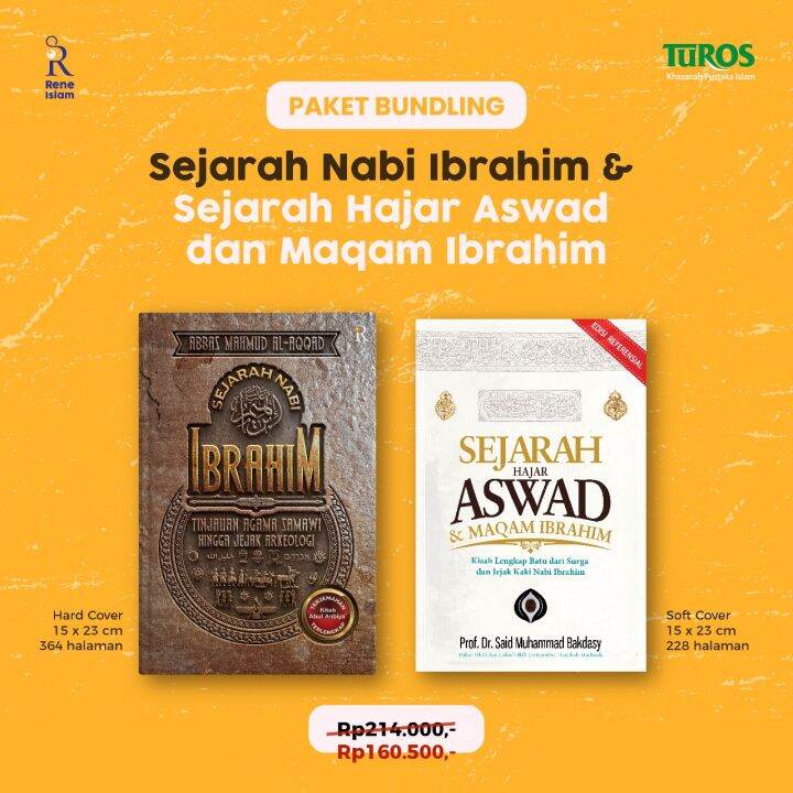 Turos Pustaka - Paket Bundling Sejarah Nabi Ibarhim - Sejarah Hajar ... Turos Pustaka - Paket Bundling Sejarah Nabi Ibarhim - Sejarah Hajar ...