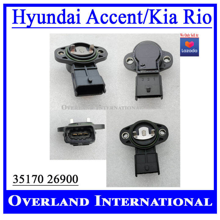 THROTTLE POSITION SENSOR (TPS) GAS Hyundai Accent / Kia Rio 2006-2011 ...