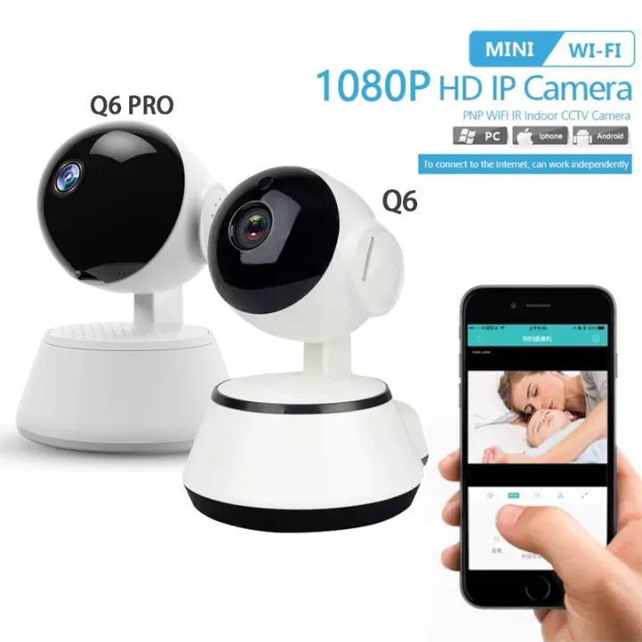 V380 Q6 Q6Pro 1080P HD Home CCTV Night Vision Wireless Wifi Smart ...
