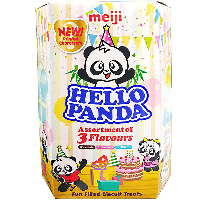 Meiji Hello Panda Biscuit Assorted 260g | Lazada PH