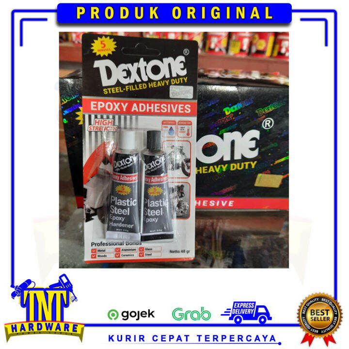 LEM 5 MENIT DEXTONE 48GR / DEXTON EPOXY ADHESIVE / LEM DEXTONE 5 MENIT ...