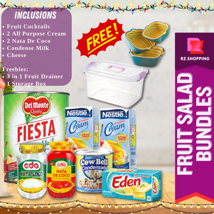 Fruit Salad Set Package Noche Buena Bundles Christmas Grocery Gift ...