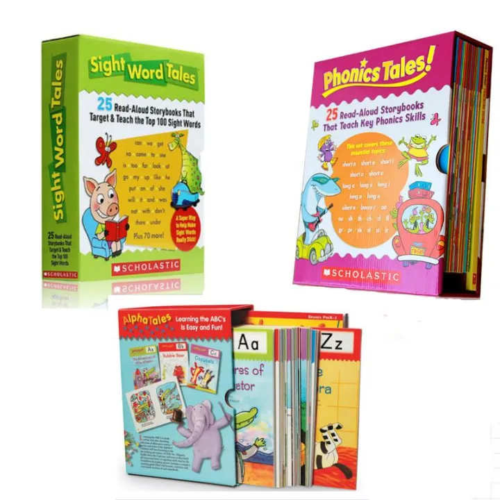 เด็ก Usborne หนังสือภาพ Sight Word Phonics ตัวอักษรนิทานเด็กอ่านออก ...