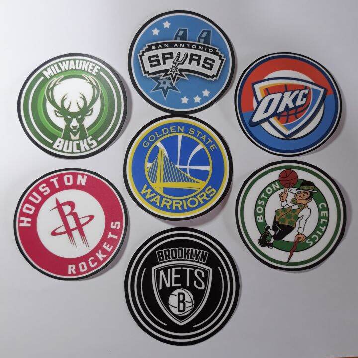 NBA Teams Logos D Waterproof Stickers | Lazada PH