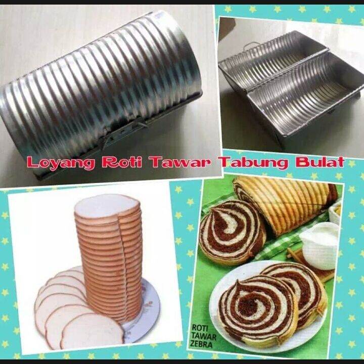 Loyang Cetakan Roti Tawar Bulat Tabung | Lazada Indonesia