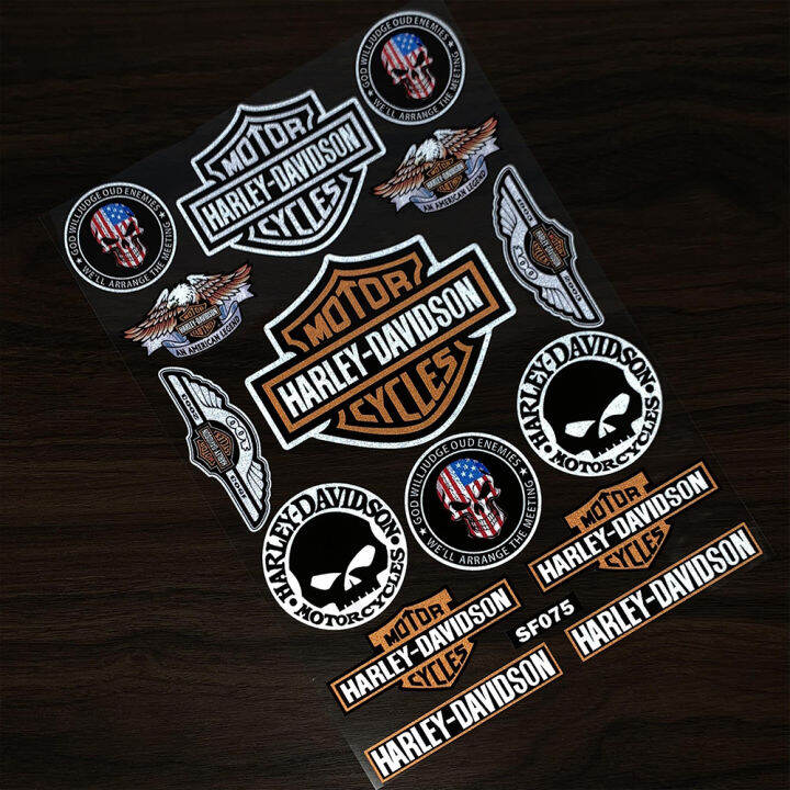 Harley Motorcycle Stickers Are Suitable For All Harley Models ...