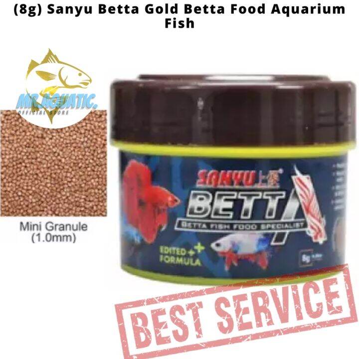(8g) Sanyu Betta Gold Betta Food Aquarium Fish | Lazada