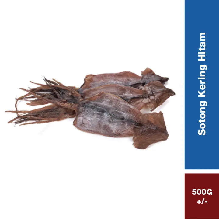 Sotong Kering Hitam 500G+/- | Lazada