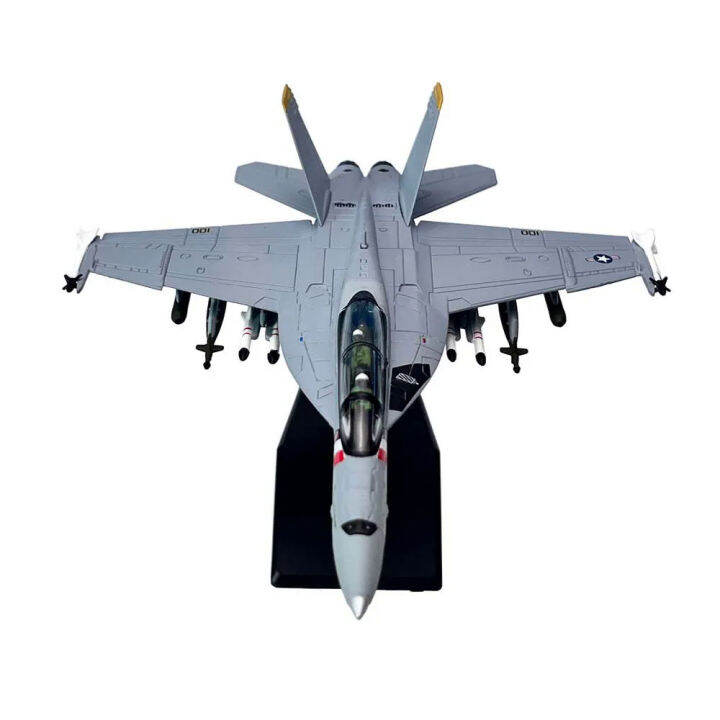 1100 Scale US F18 FA-18F Super Hornet VFA-2 Fighter Jet Airplane ...