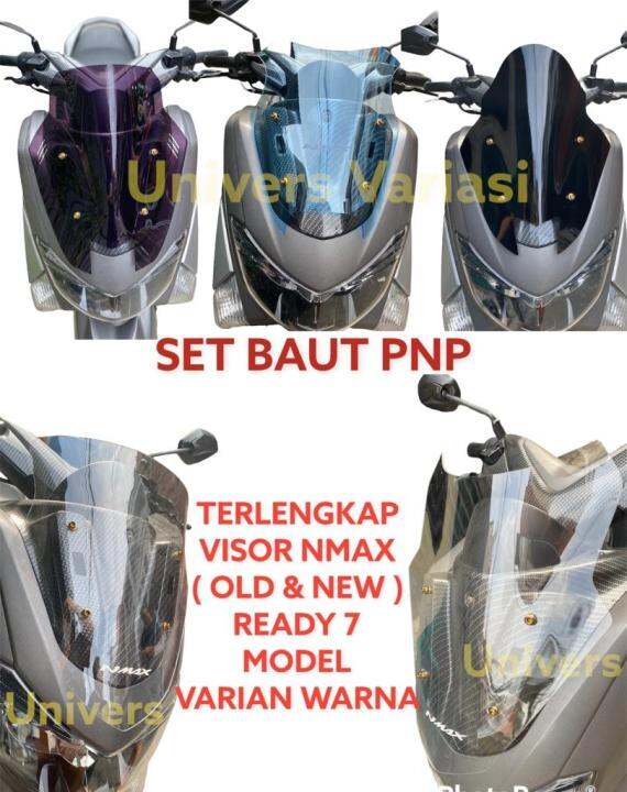 WINDSHIELD NMAX VARIASI MODEL ORIGINAL LASER OCITO TDR JENONG TINGGI ...