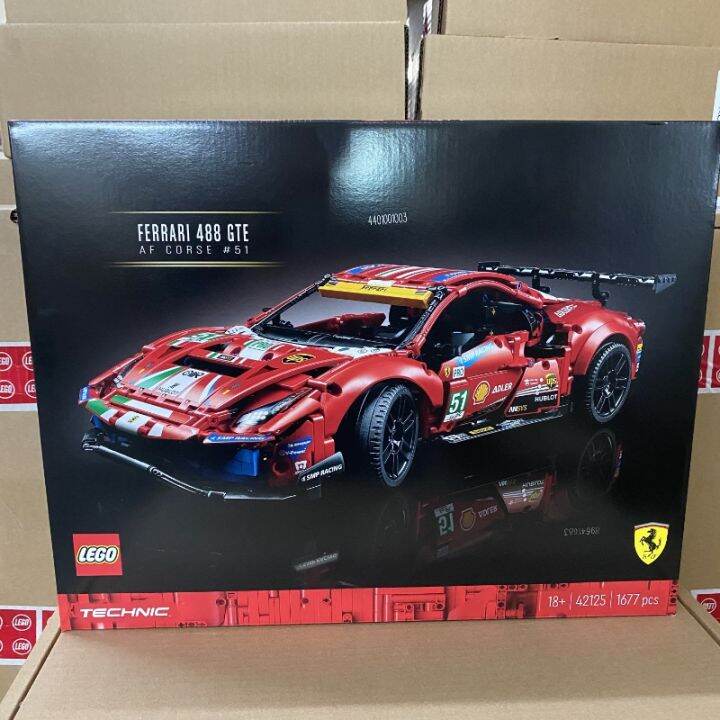NEW LEGO LEGO high-tech machinery group 42125 ferrari 488 gte EVO51 car ...