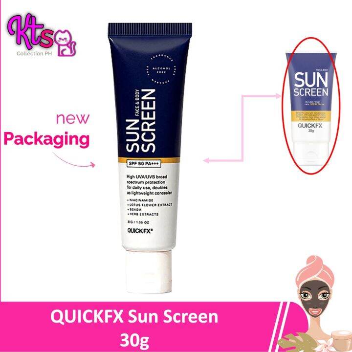 QUICKFX Sun Screen 30g | Lazada PH