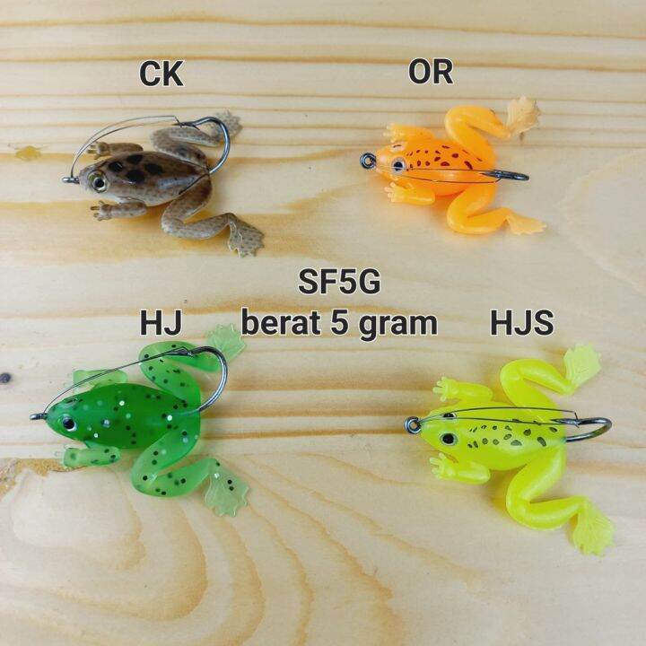 soft frog 5 gram umpan casting anti sangkut SF5G | Lazada Indonesia