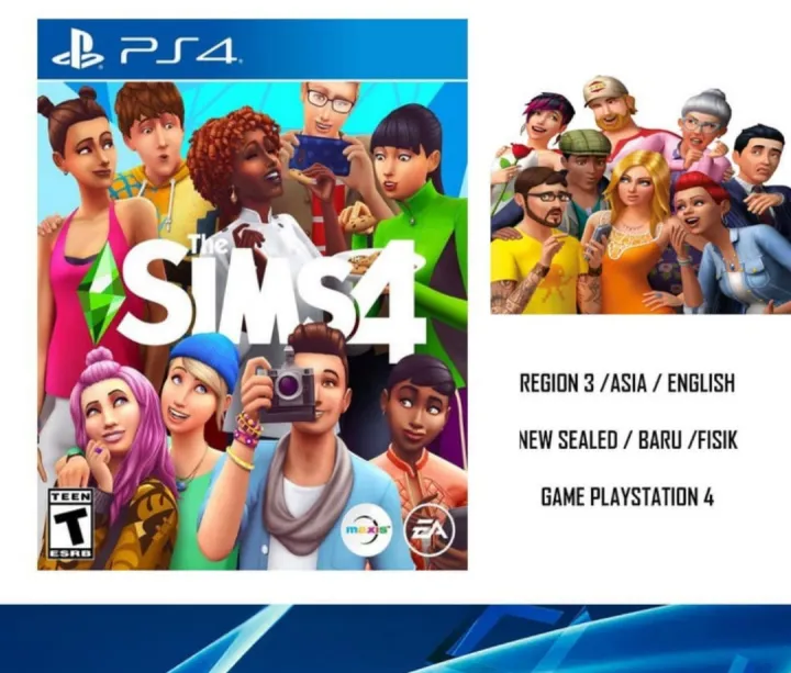 CWS99 - GAME PS4 THE SIMS 4 REG 2 | Lazada Indonesia