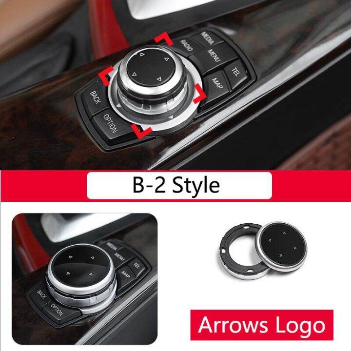 Original Car Multimedia Buttons Cover Idrive Sticker For BMW F20 F25 ...