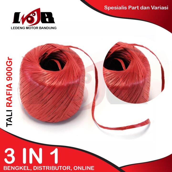 Tali Rafia Hitam Kuat dan Tebal Full Rapia Mengikat Barang | Lazada Indonesia