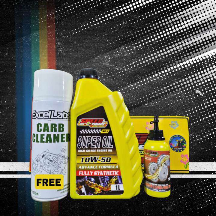 PACKAGE SUPER OIL AND GEAR OIL WITH FREE CVT CLEANER | Lazada PH