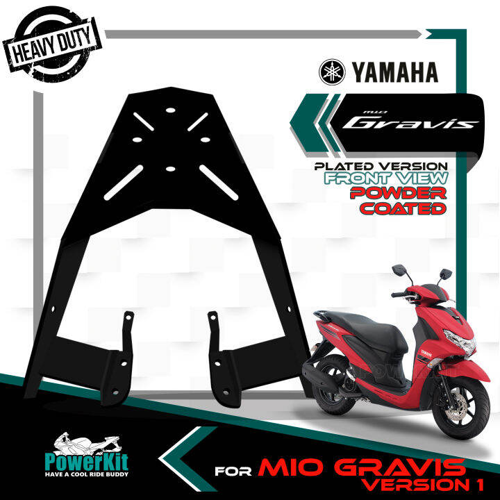 Top Box Bracket for Yamaha Mio Gravis Version 1 / Gravis v1 Bracket ...