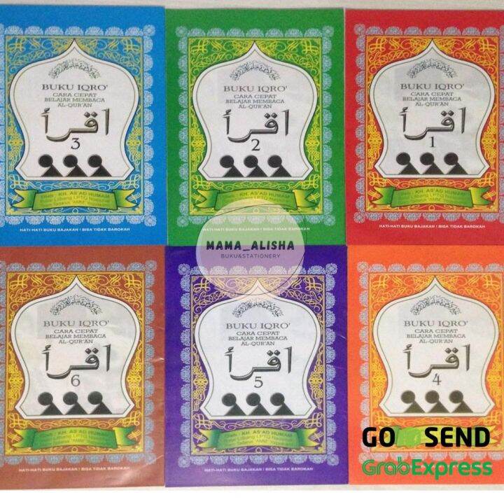 Buku Iqra' Ukuran Kecil Per Jilid/Satu Jilid | Lazada Indonesia