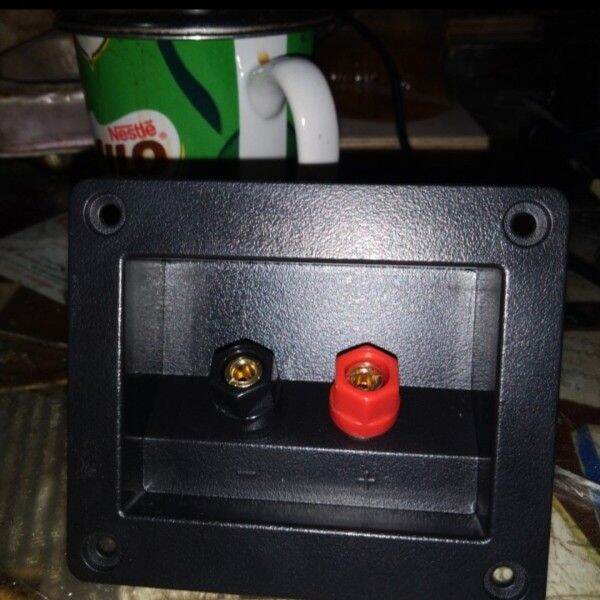 TERMINAL KOTAK BOX SPEAKER MERAH HITAM | Lazada Indonesia