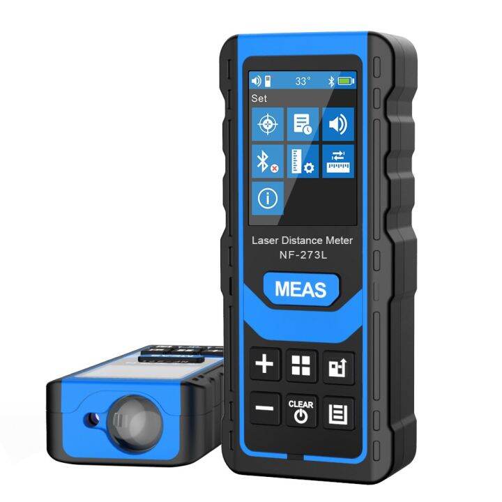 NOYAFA Bluetooth Laser Distance Meter 120M Laser Rangefinder Electron ...