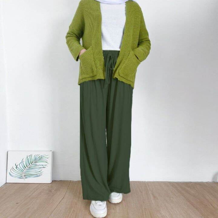 KULOT WANITA OOTD KOREAN STYLE TERBARU. KULOT WANITA KEKINIAN 2022 ...