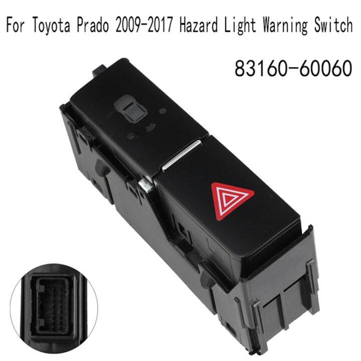 Hazard Emergency Switch Button Hazard Light Switch for Toyota Prado ...