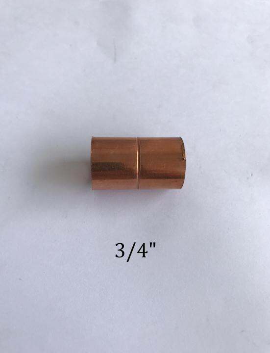 AIRCOND COPPER SOCKET 3/4" (BUY 8 FREE 1, CAN MIX DIFFERENT SIZES) | Lazada