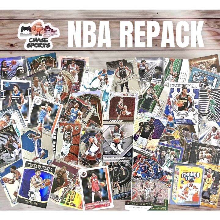 NBA Cards Repack Starter Premium Pack Lebron Luka Curry Giannis Ja Zion ...
