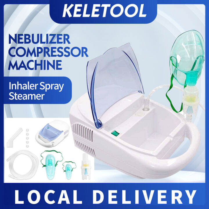 Portable Nebulizer Compressor Machine System Adult/Kit Inhaler Spray ...