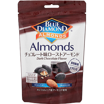Almonds Dark Chocolate Blue Diamond 110 G. | Lazada.co.th