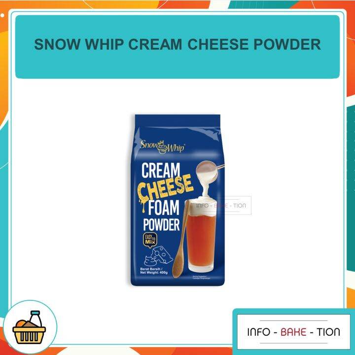 Snow Whip Cream Cheese Foam Powder 400g | Lazada