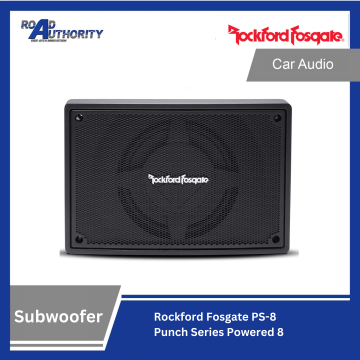 Rockford Fosgate PS-8 Punch Series Powered 8" Subwoofer | Lazada PH