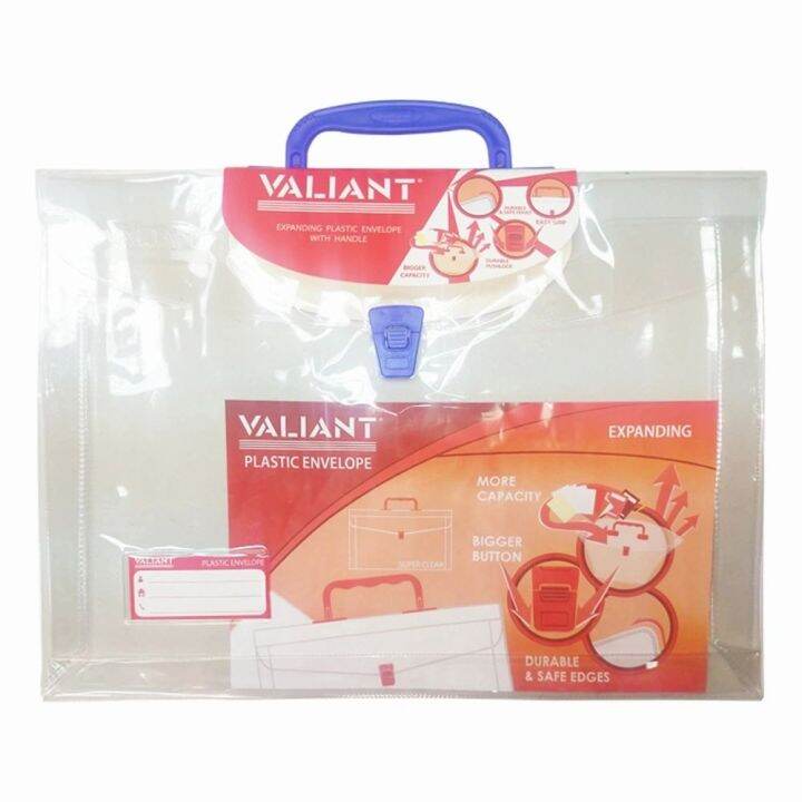 Expanding Plastic Clear Envelope with Handle | Lazada PH