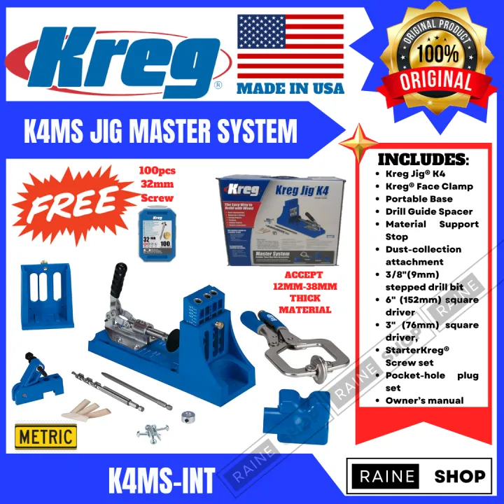 Original Kreg K4 Pocket hole Jig System | Lazada PH